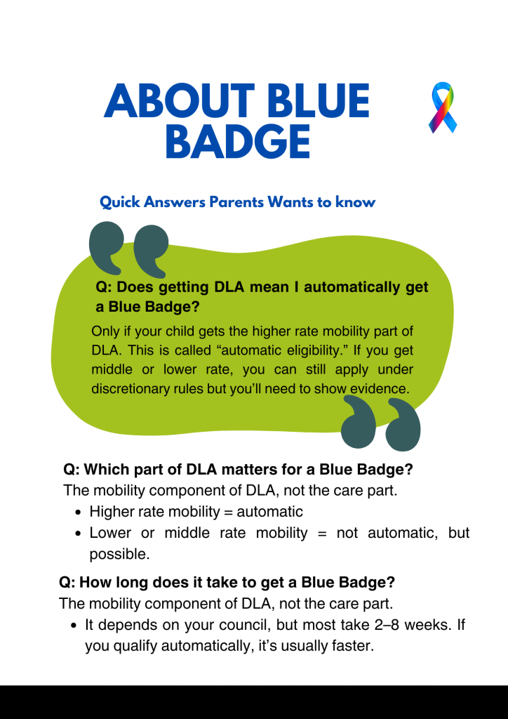 Blue Badge Answer Bank – 100+ sample answers, templates & checklists to ...